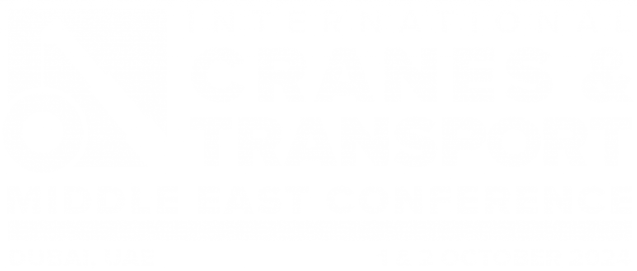 Cranes & Transport Middle East | 1-2 October 2024 | Dubai